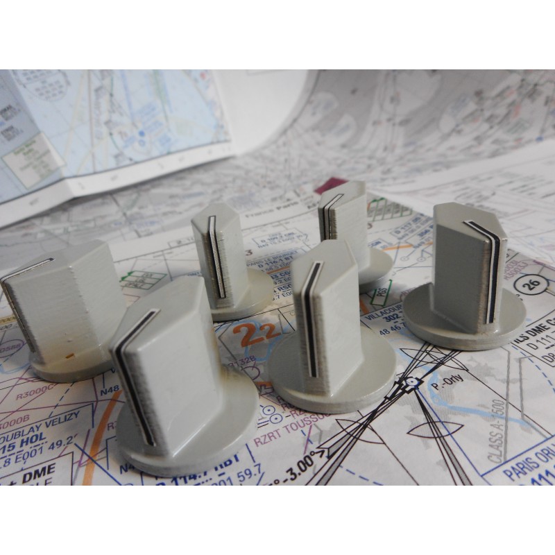 Knob Rudder Trim A320 - Homecockpits.fr