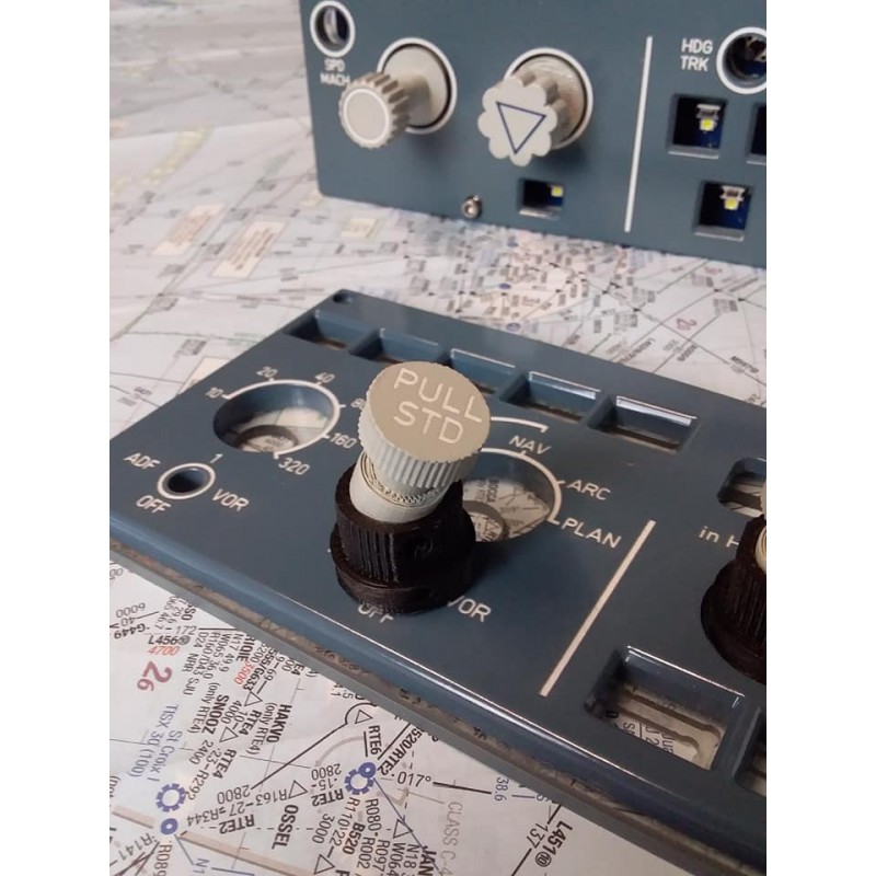 Knob PULL STD EFIS A320 - Homecockpits.fr